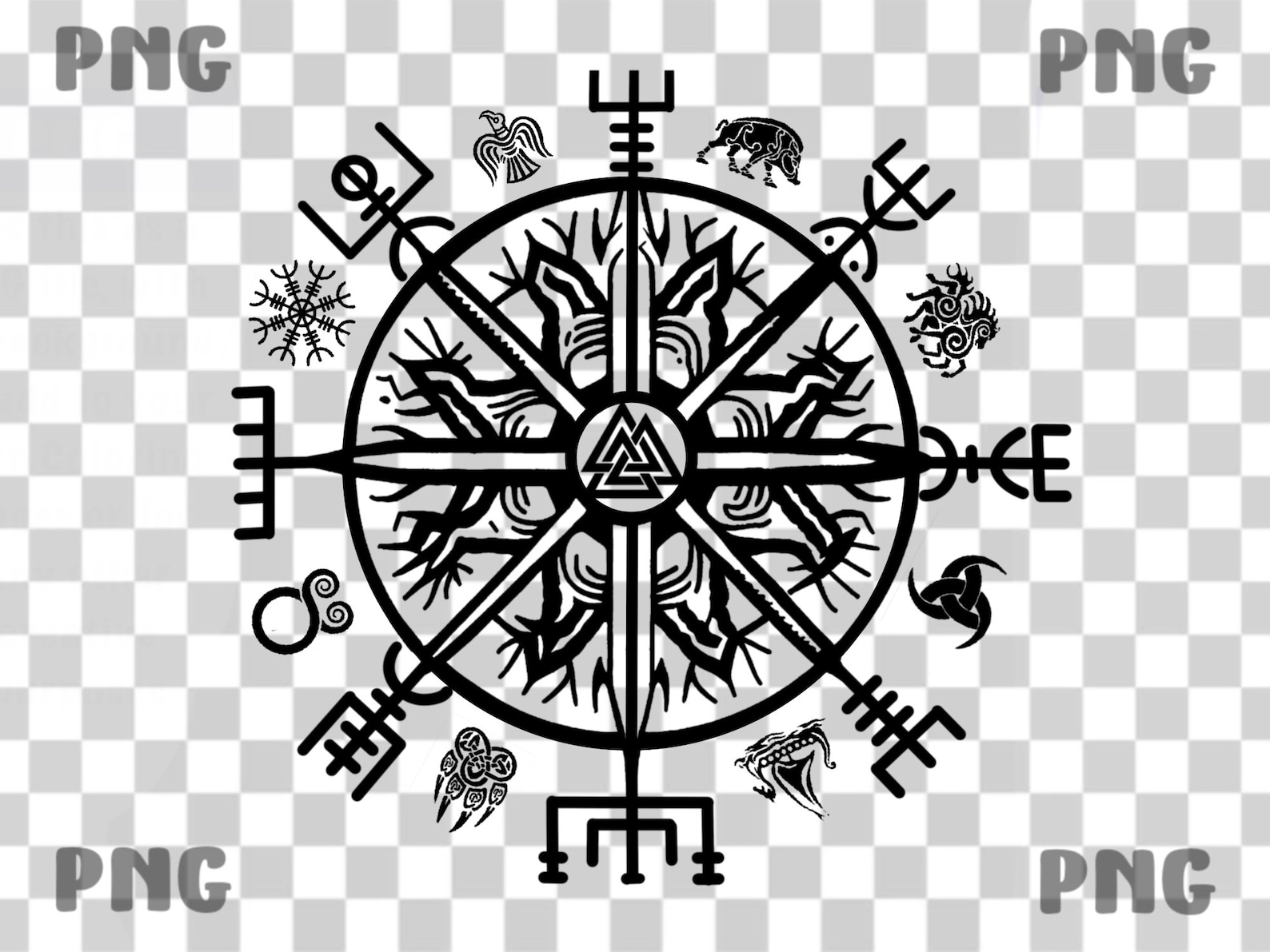 Viking Png Viking Clipart Viking Transparent Background Nordic Png ...