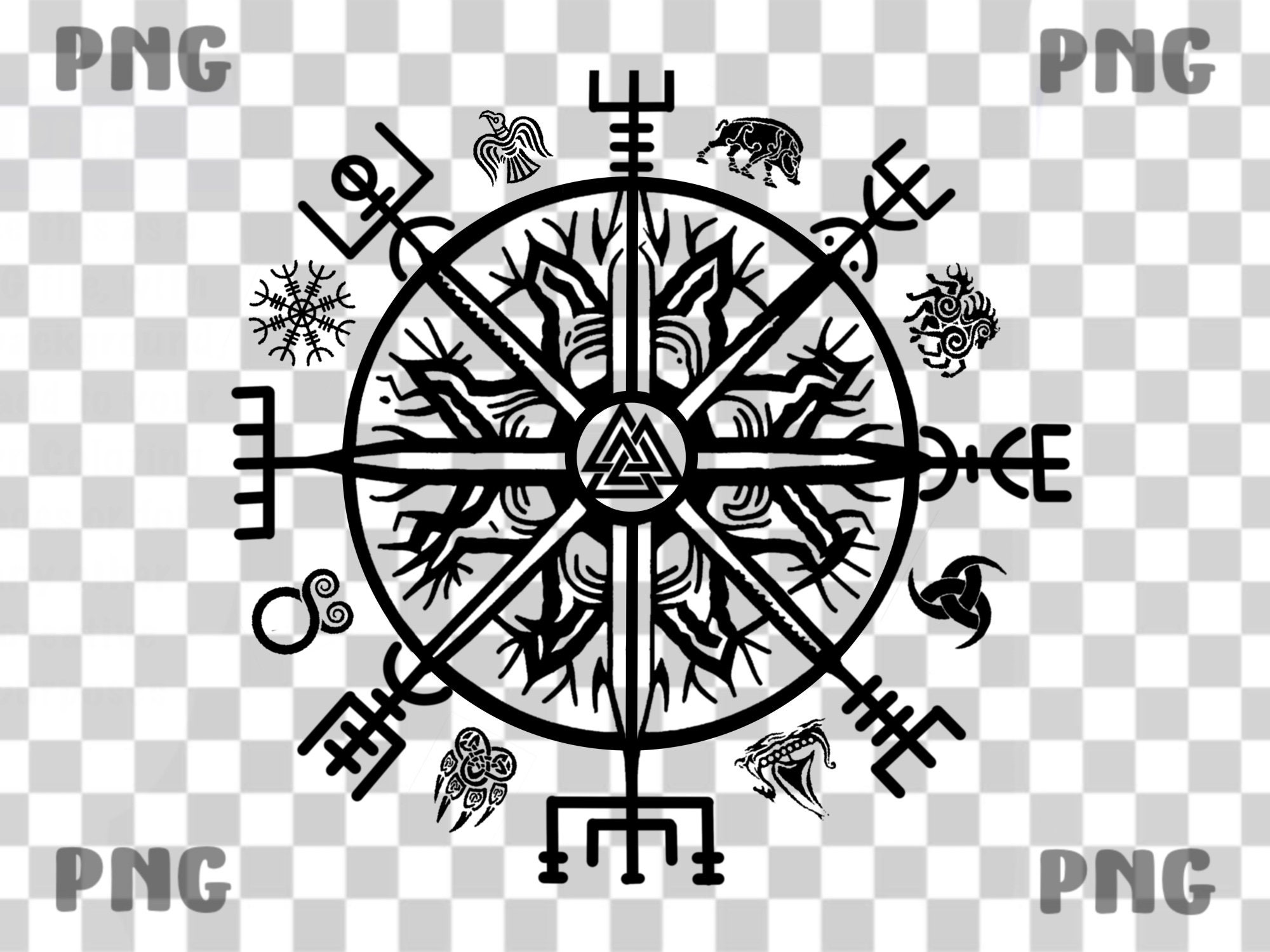 Viking Png Viking Clipart Viking Transparent Background Nordic Png ...