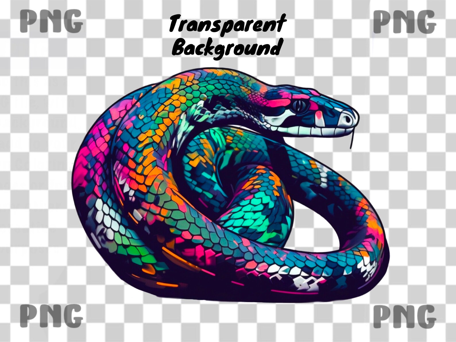 Snake PNG Snake File Transparent Background Snake Clipart Design for ...