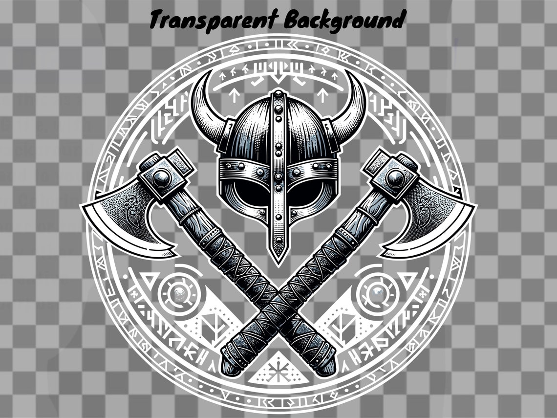 Viking Png Viking Clipartof Viking Emblem Transparent Background ...