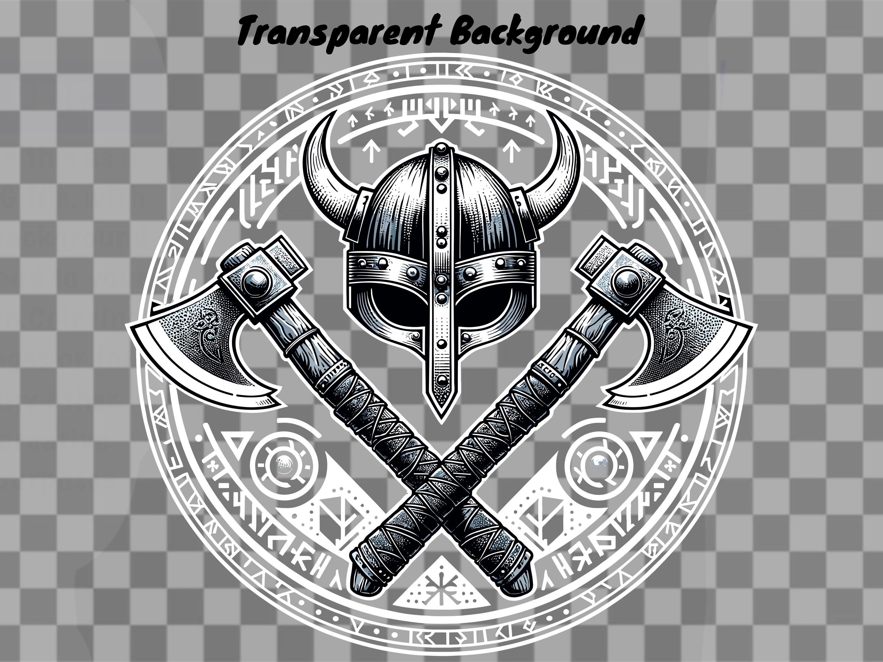 Viking Png Viking Clipartof Viking Emblem Transparent Background ...