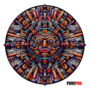 Aztec Png Aztec Sun Symbol Png Aztec Clipart Pattern Design - Etsy