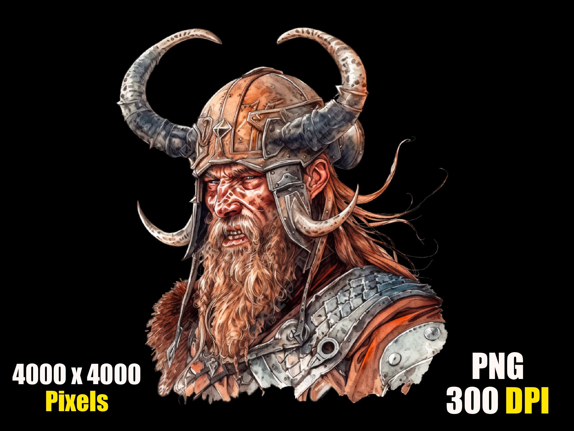 Viking Png Viking Warrior Clipart Horned Viking Transparent Background ...