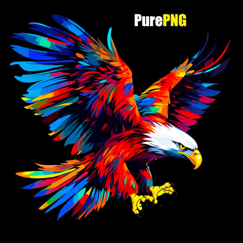 Abstract Eagle Art - Etsy