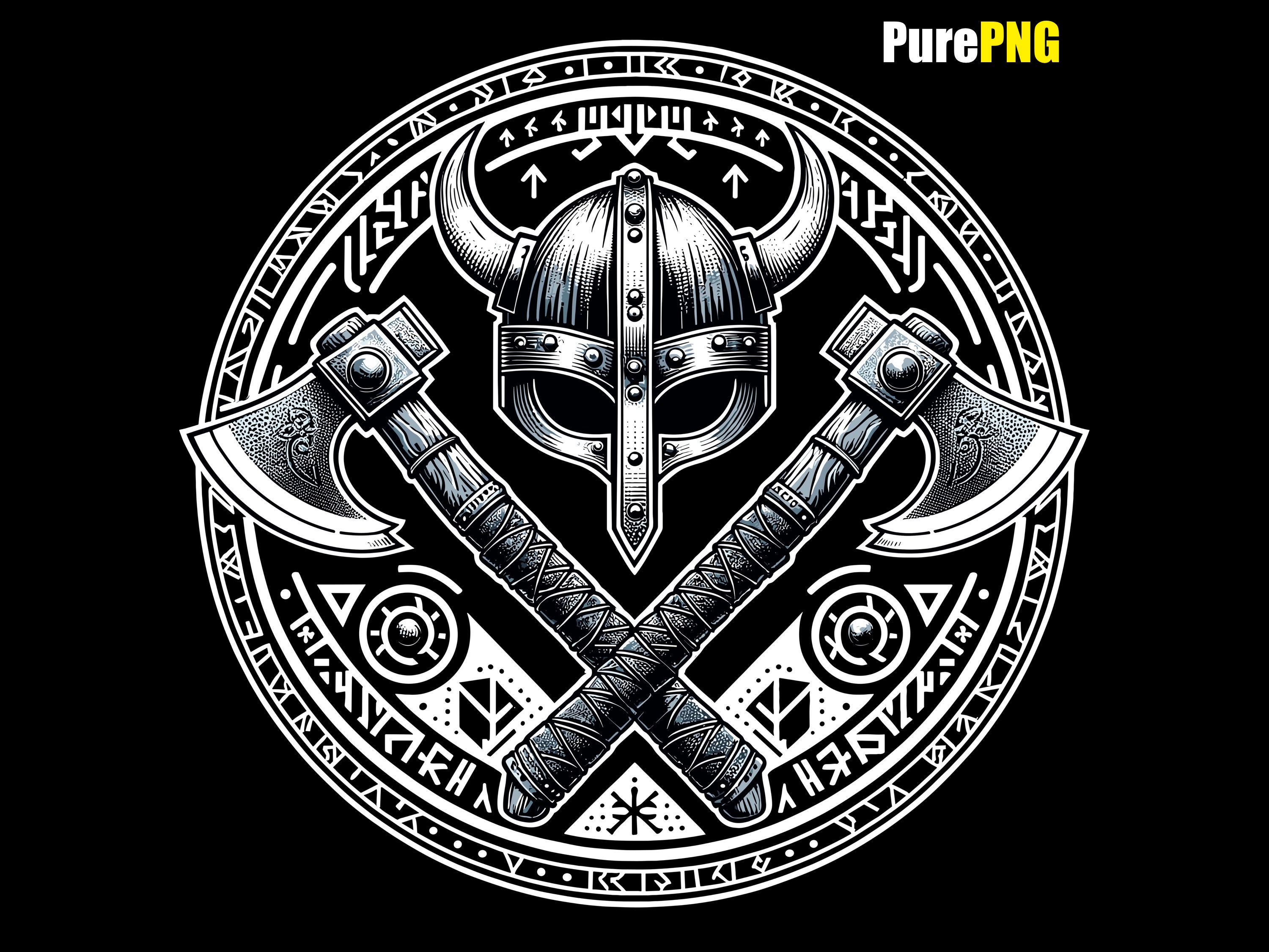 Viking Png Viking Clipartof Viking Emblem Transparent Background ...