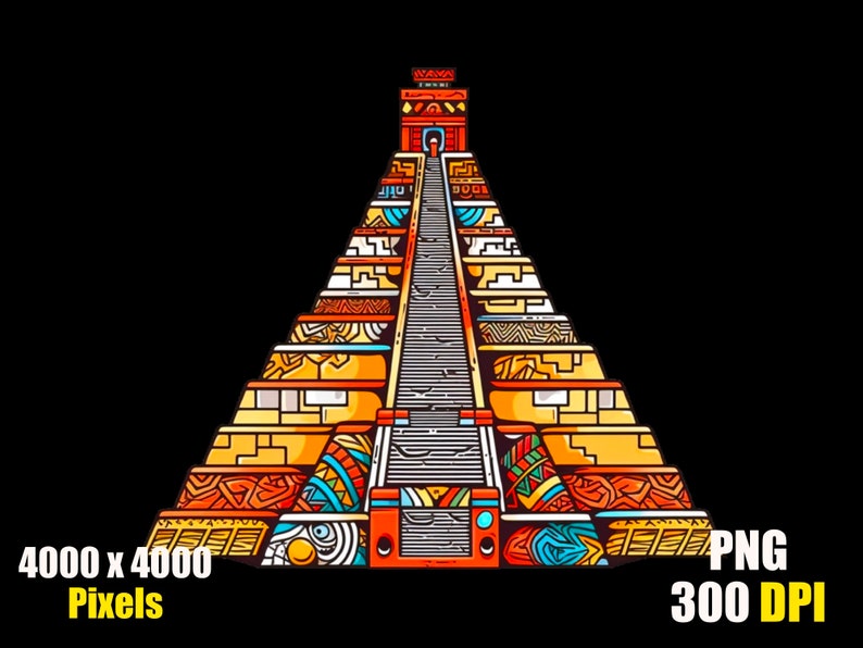 Aztec Png Aztec Temple Png Aztec Clipart Design of Aztec Temple Art for ...