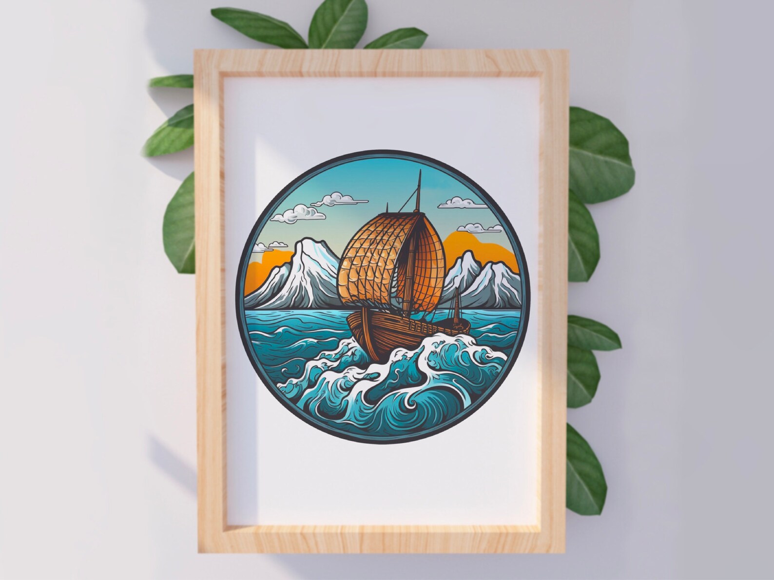Viking Clipart Png Viking Boat PNG Sublimation Transparent Background ...