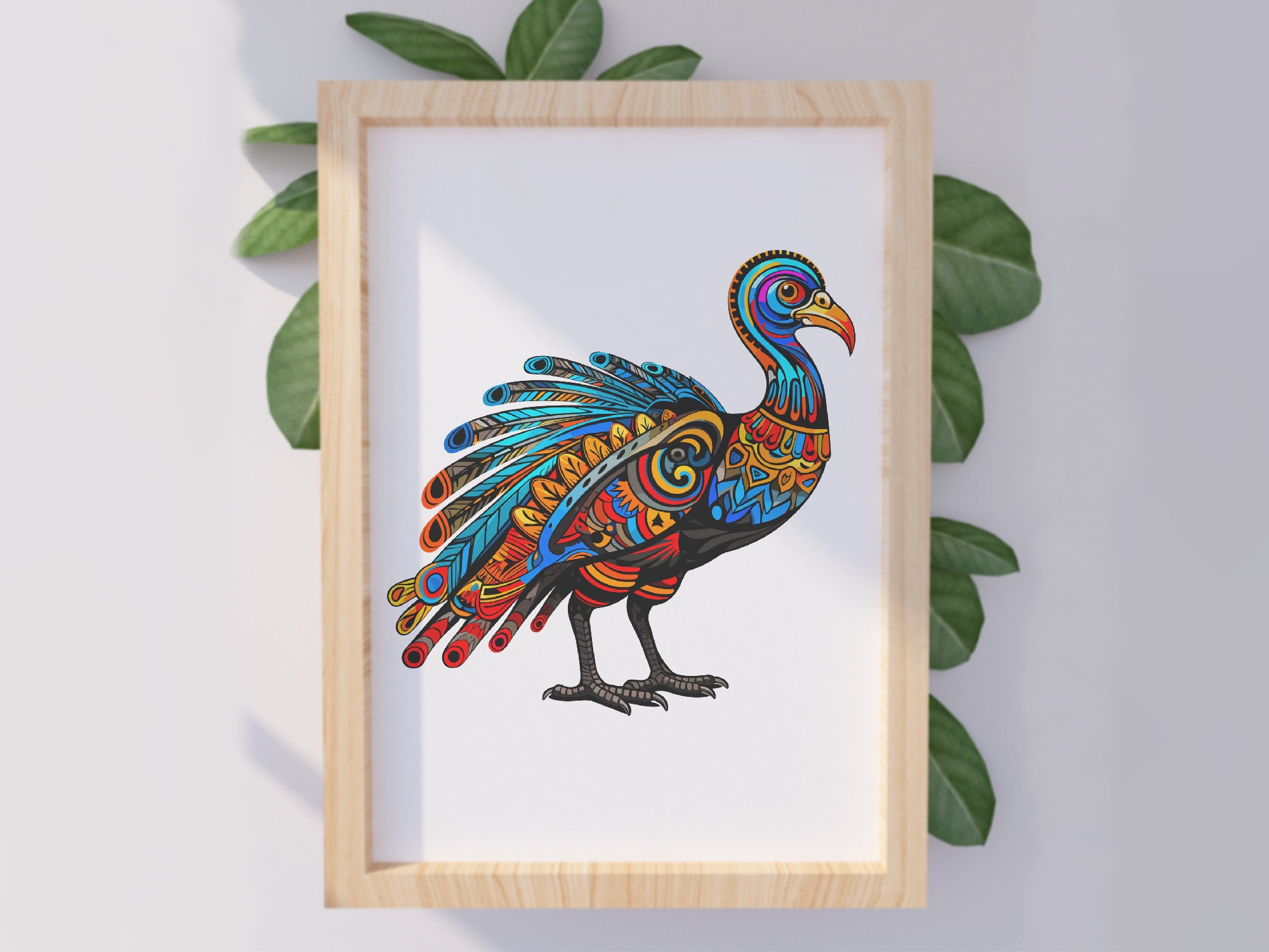 Aztec Png Aztec Turkey Png Colorful Aztec Clipart Design of - Etsy
