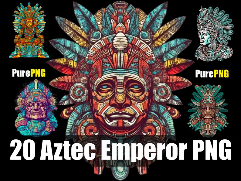 Aztec Png Aztec Emperor Png Bundle Aztec Clipart Design of Aztec ...