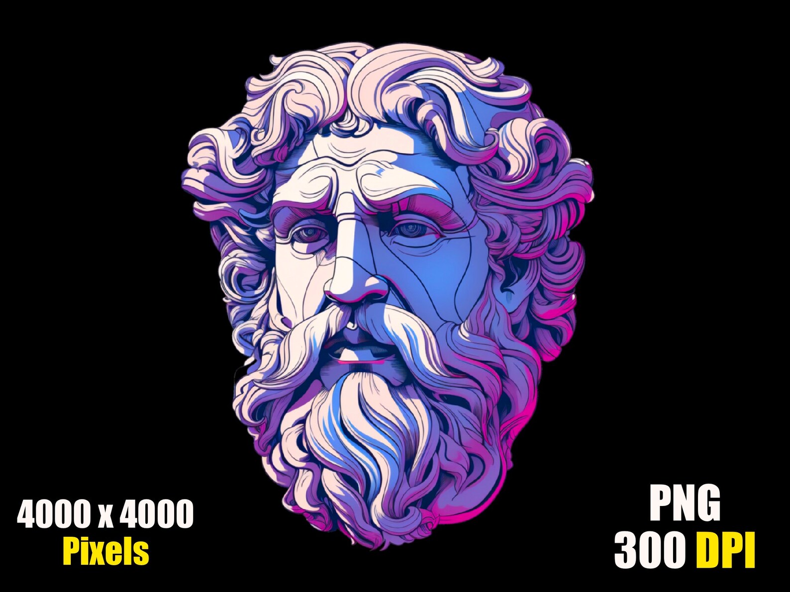 Greek Mythology Png Zeus Png Colorful Ancient Greek Clipart Design of ...