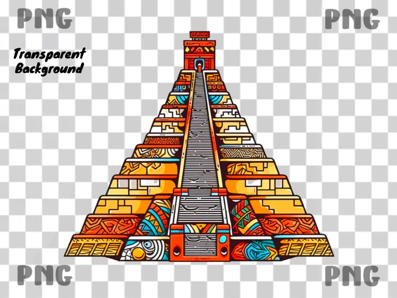 Aztec Png Aztec Temple Png Aztec Clipart Design of Aztec Temple Art for ...