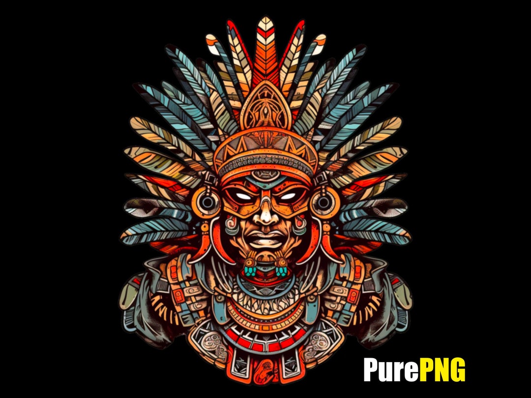 Aztec Png Aztec Warrior Png Aztec Clipart Design of Aztec Warrior Art for Commercial Use and ...