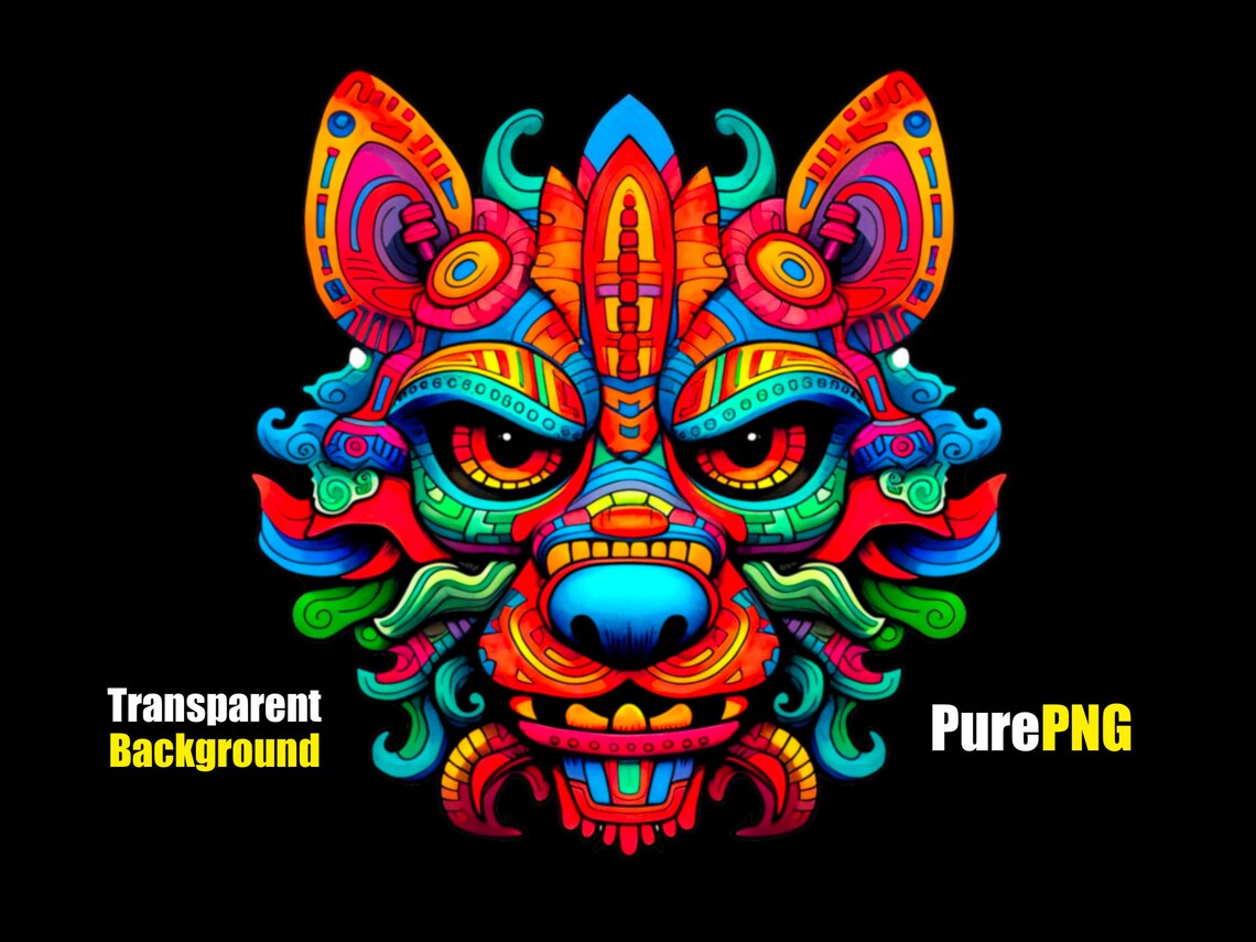 Aztec Png, Xolotl Aztec God, Aztec Design Clipart, Simple Aztec Design ...