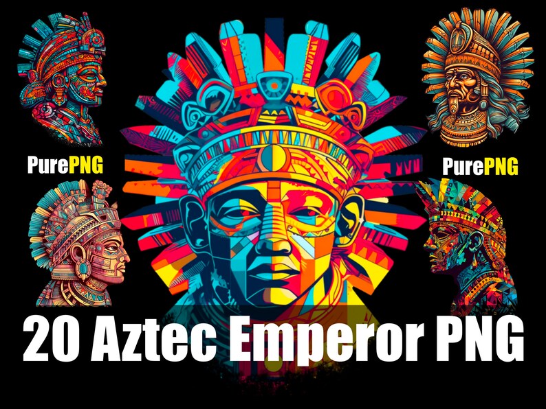 Aztec Png Aztec Emperor Png Bundle Aztec Clipart Design of Aztec ...