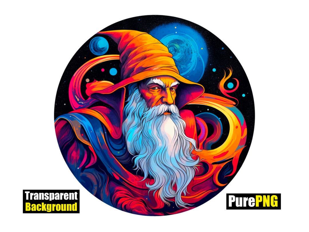 Wizard Png Wizard Clipart, Wizard Transparent Background, Sublimation ...