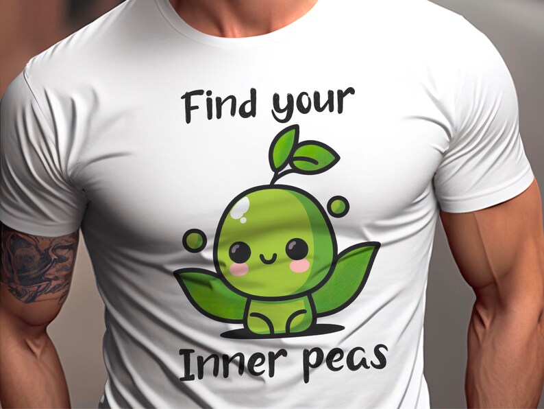 Find Your Inner Peas, Funny Png File Design Digital Design File ...