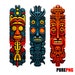 Aztec Png Aztec Totems Png, Colorful Aztec Clipart Design of Aztec Art ...