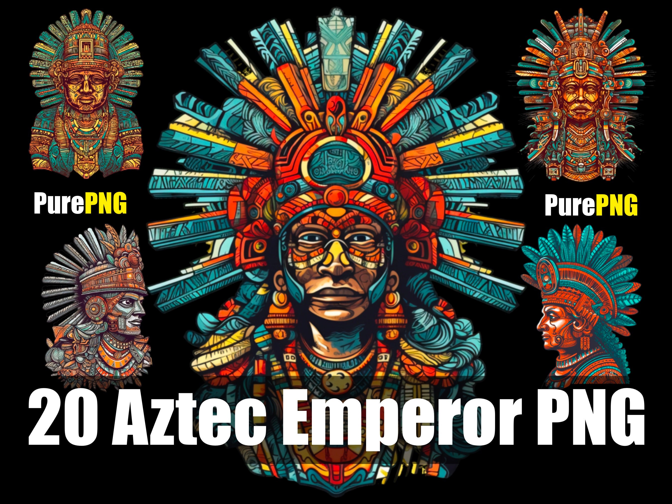 Aztec Emperor Clipart