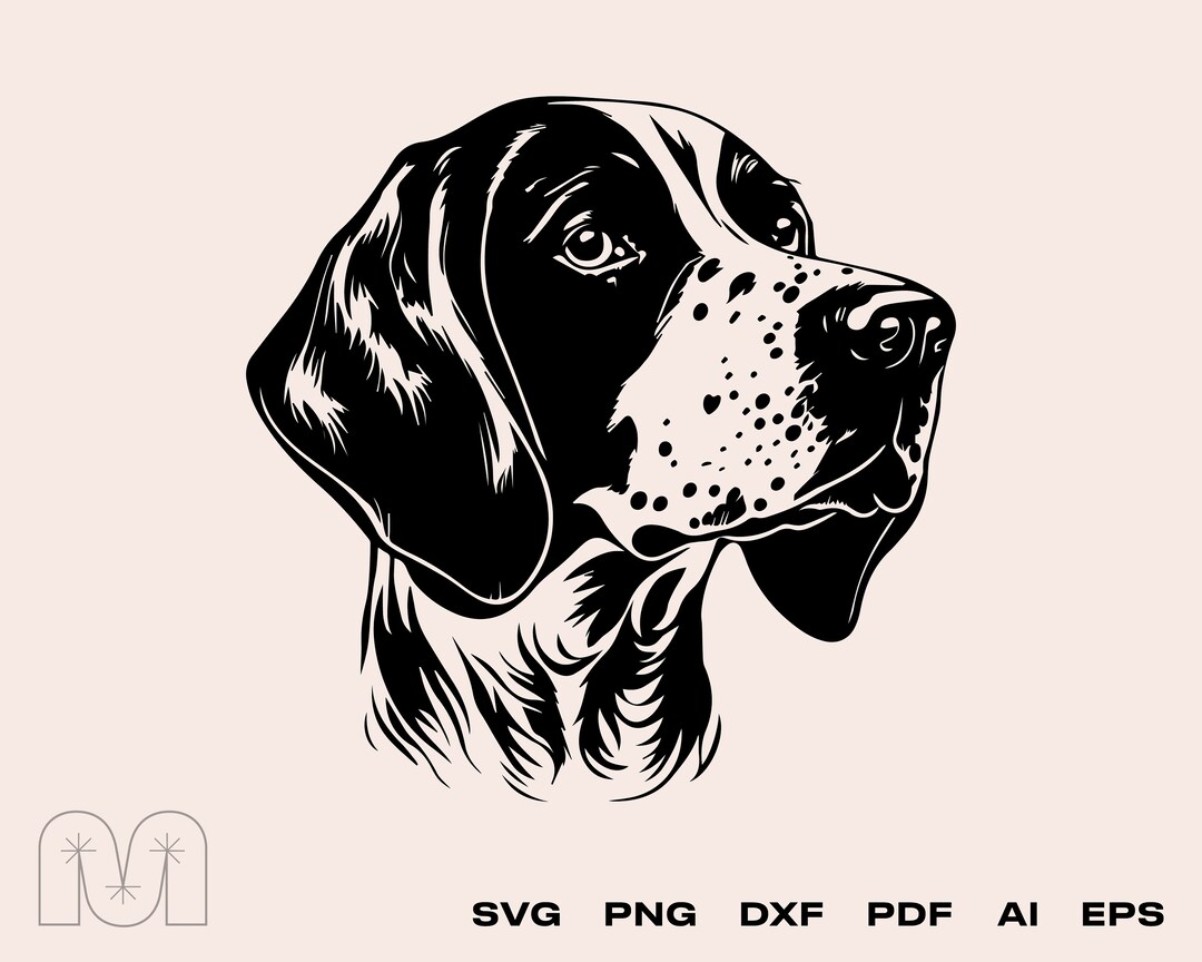 German Shorthaired Pointer SVG + PNG, Animal, Dog Breed, Dog Mom, Svg ...