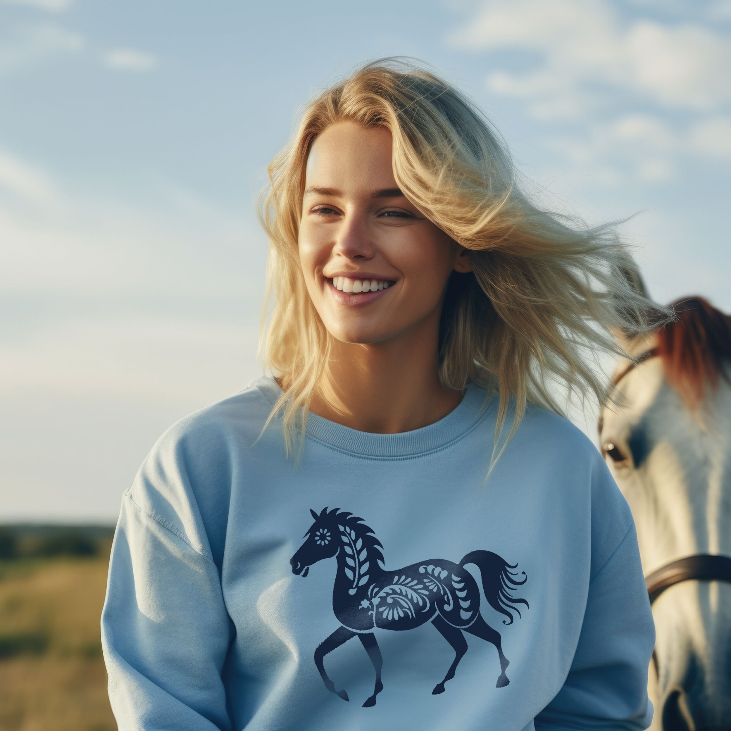 English Pleasure Horse Silhouette