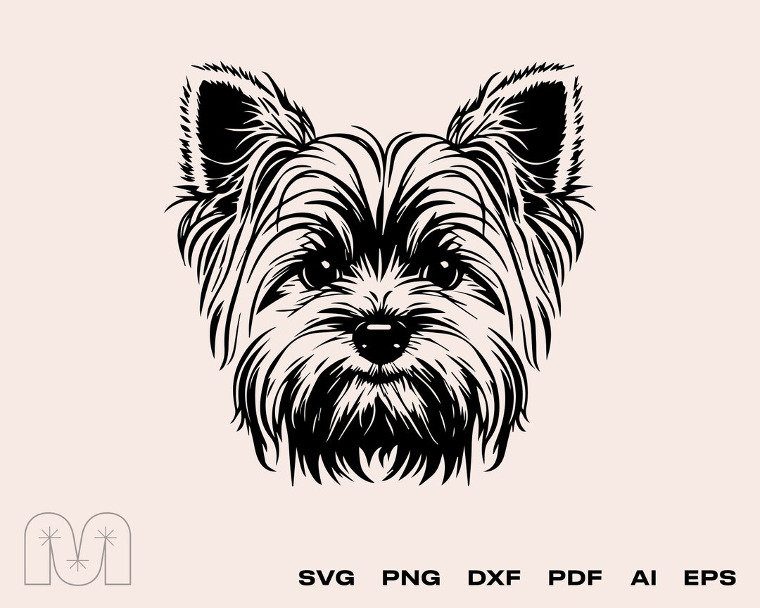 Yorkshire Terrier SVG + PNG, Animal, Dog Breed, Dog Mom, Svg File ...
