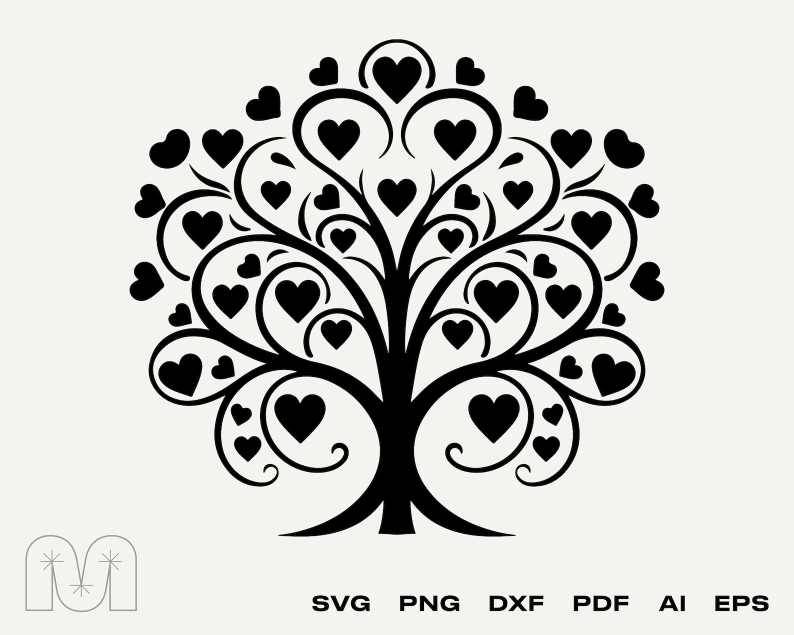 Tree of Life SVG PNG, Family Tree, Tree of Life Silhouette, Tree of ...
