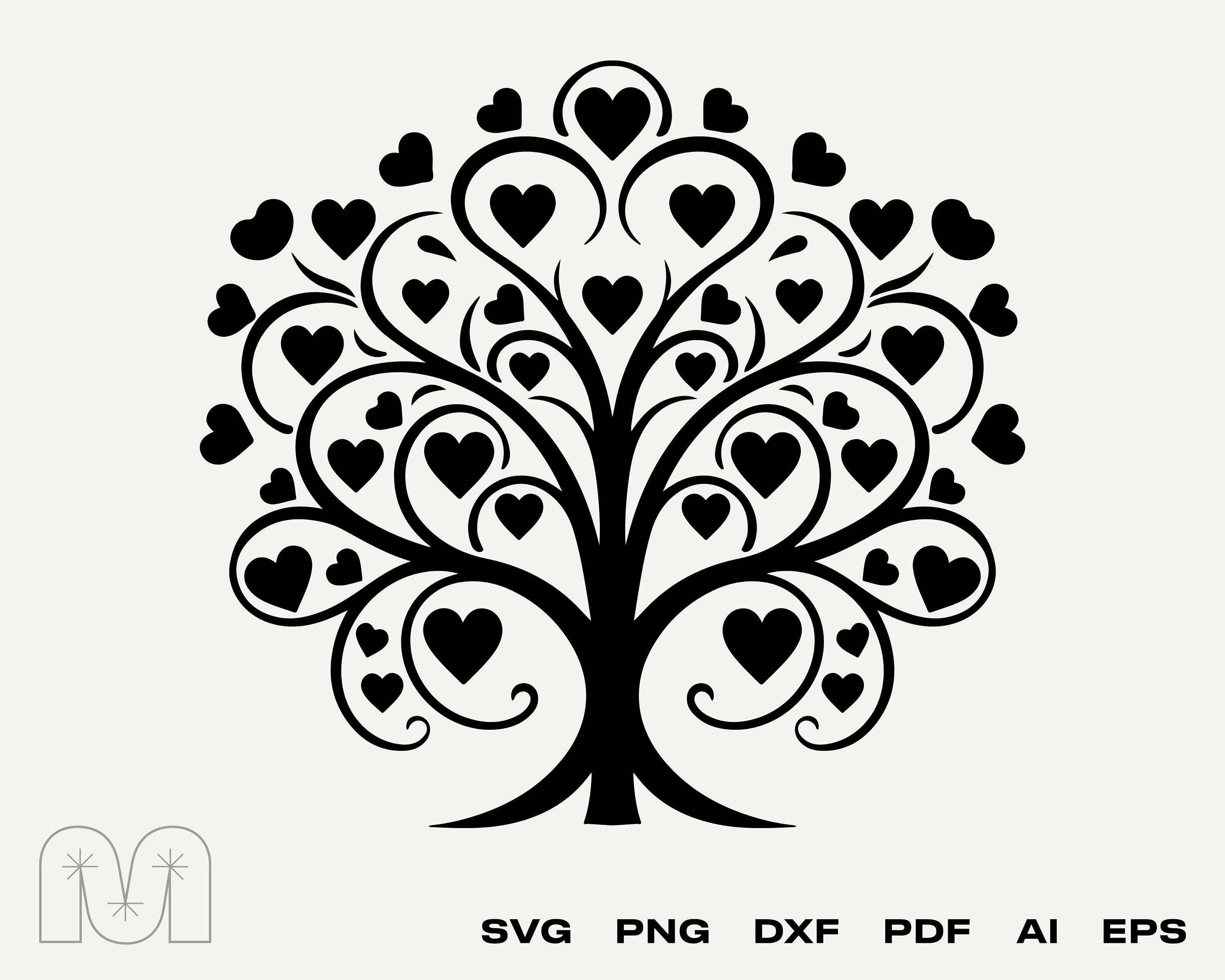 Tree of Life SVG PNG Family Tree Tree of Life Silhouette - Etsy Australia