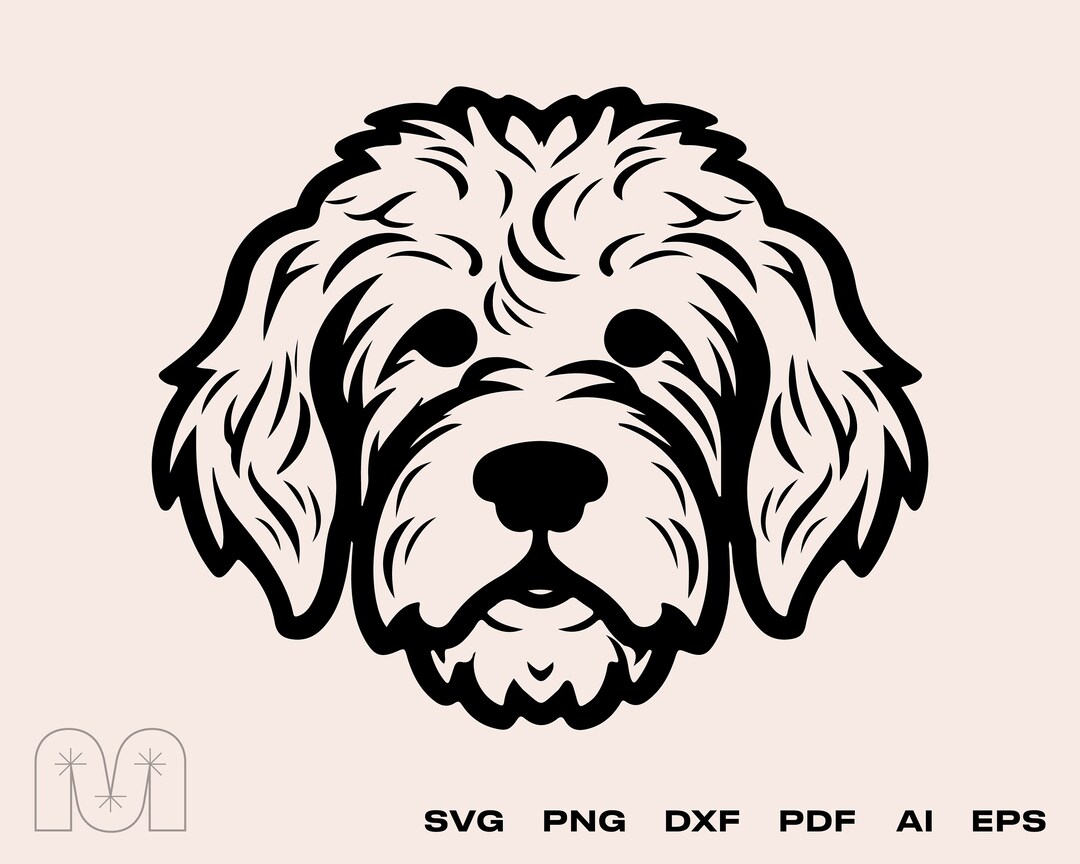 Goldendoodle Dog SVG PNG, Golden Doodle, Animal, Dog Breed, Dog Mom ...