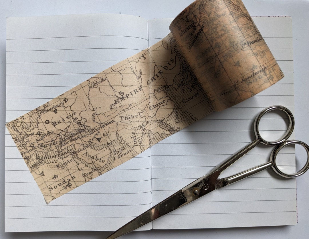 Washi Tape Sample Weltkarte, Welt Vintage Bulletjournal Deko - Etsy ...