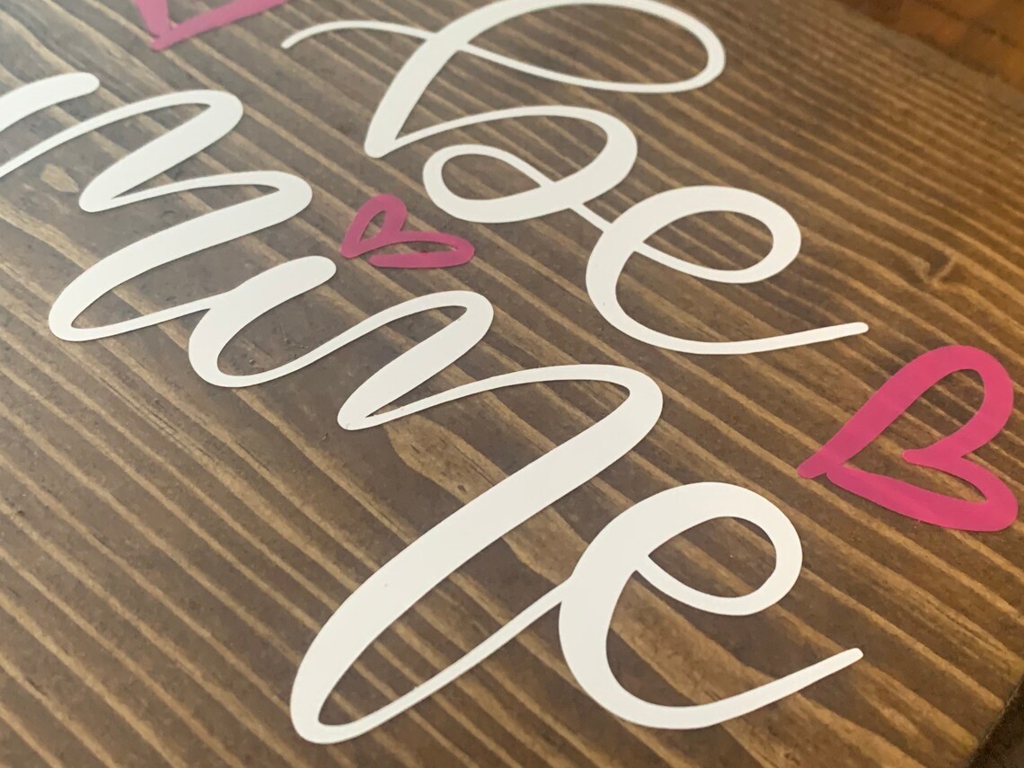 Be Mine Valentines Day Wood Sign | Cute Valentines Day Decor ...