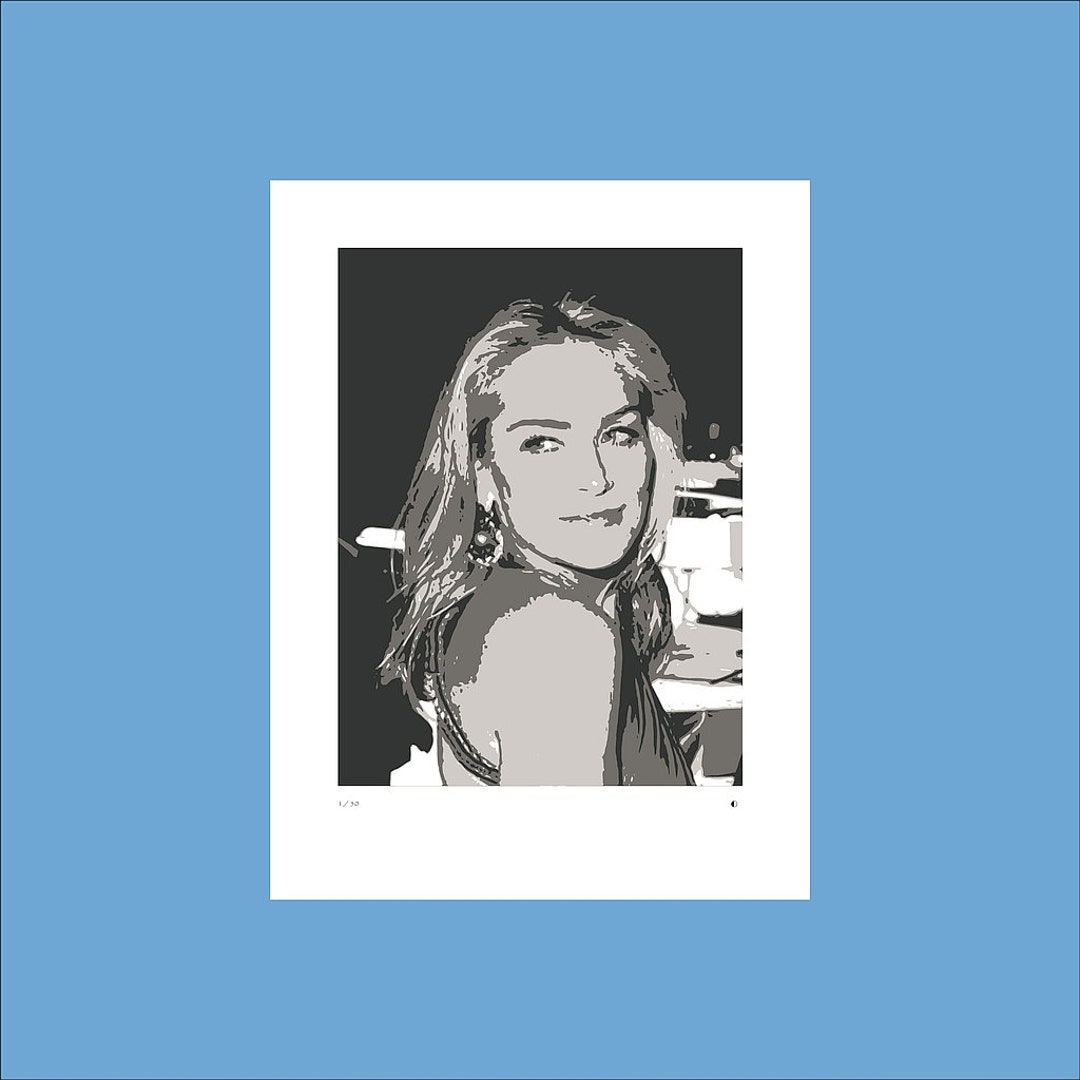 Sharon Paper Collage as a Fine Art Print on Forex Limited - Etsy UK