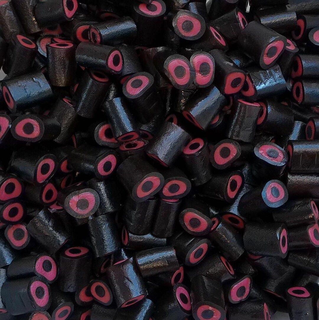 Raspberry and Salty Licorice Bites, Gelatin Free - Etsy