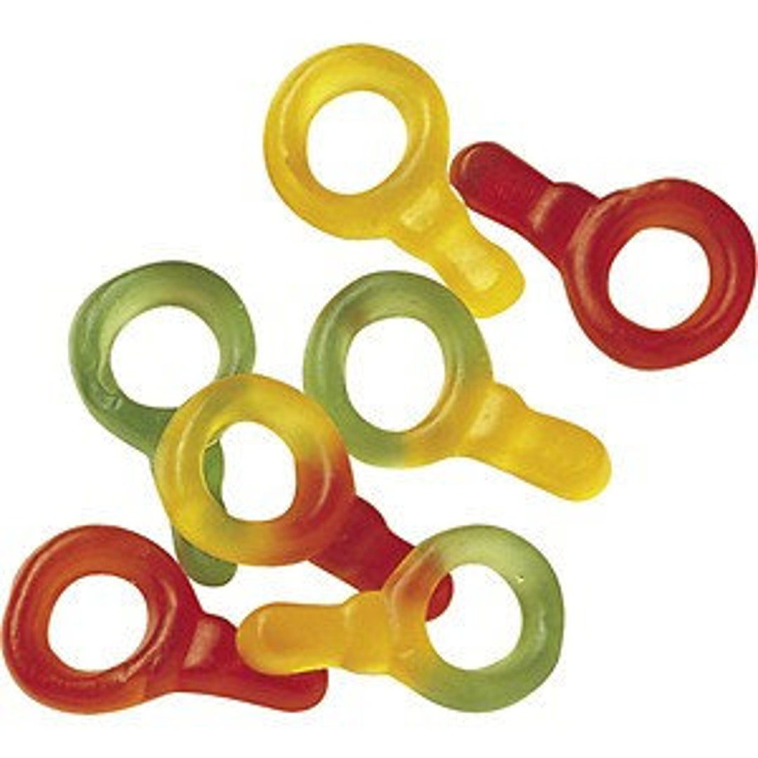Fruit Pacifiers – Classic Fruity Gummy Candy - Etsy