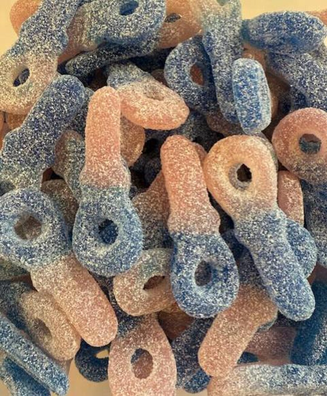 Sour Fizzy Bubblegum Pacifiers, Vegan and Gelatin Free - Etsy