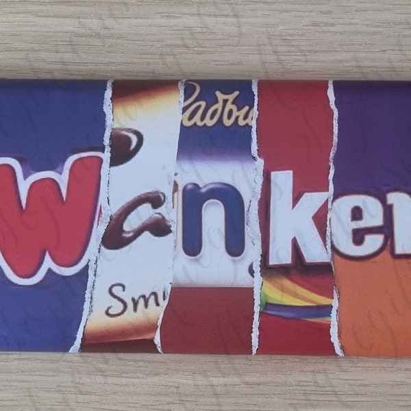 Chocolate Bar Label - Etsy