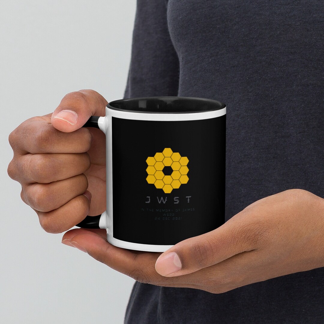 In the Memory of James Webb 24 December 2021, Mug With Color Inside ...
