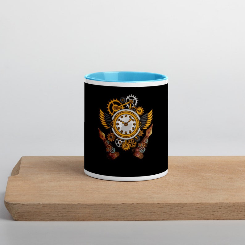 Steampunk Coffee Mugs, Coffee Mugs Steam Punk, Embroidered Steampunk ...