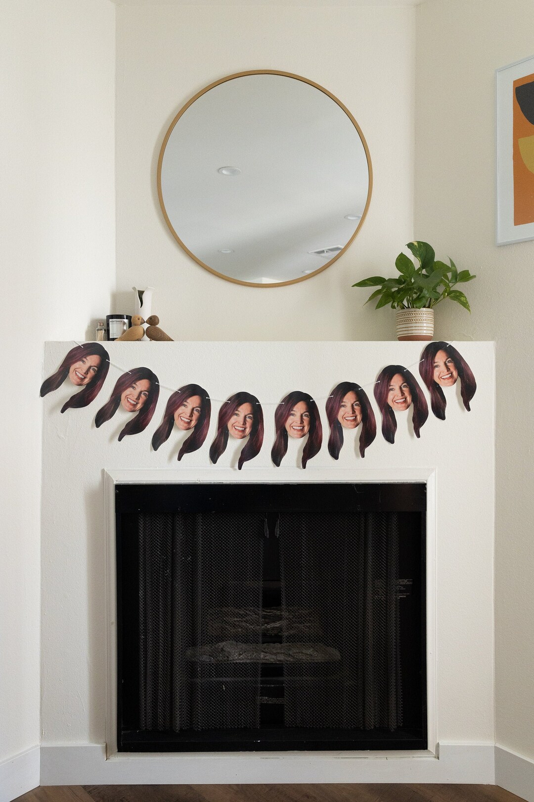 Face Banner, Personalized Party Decoration for Birthday Party ...