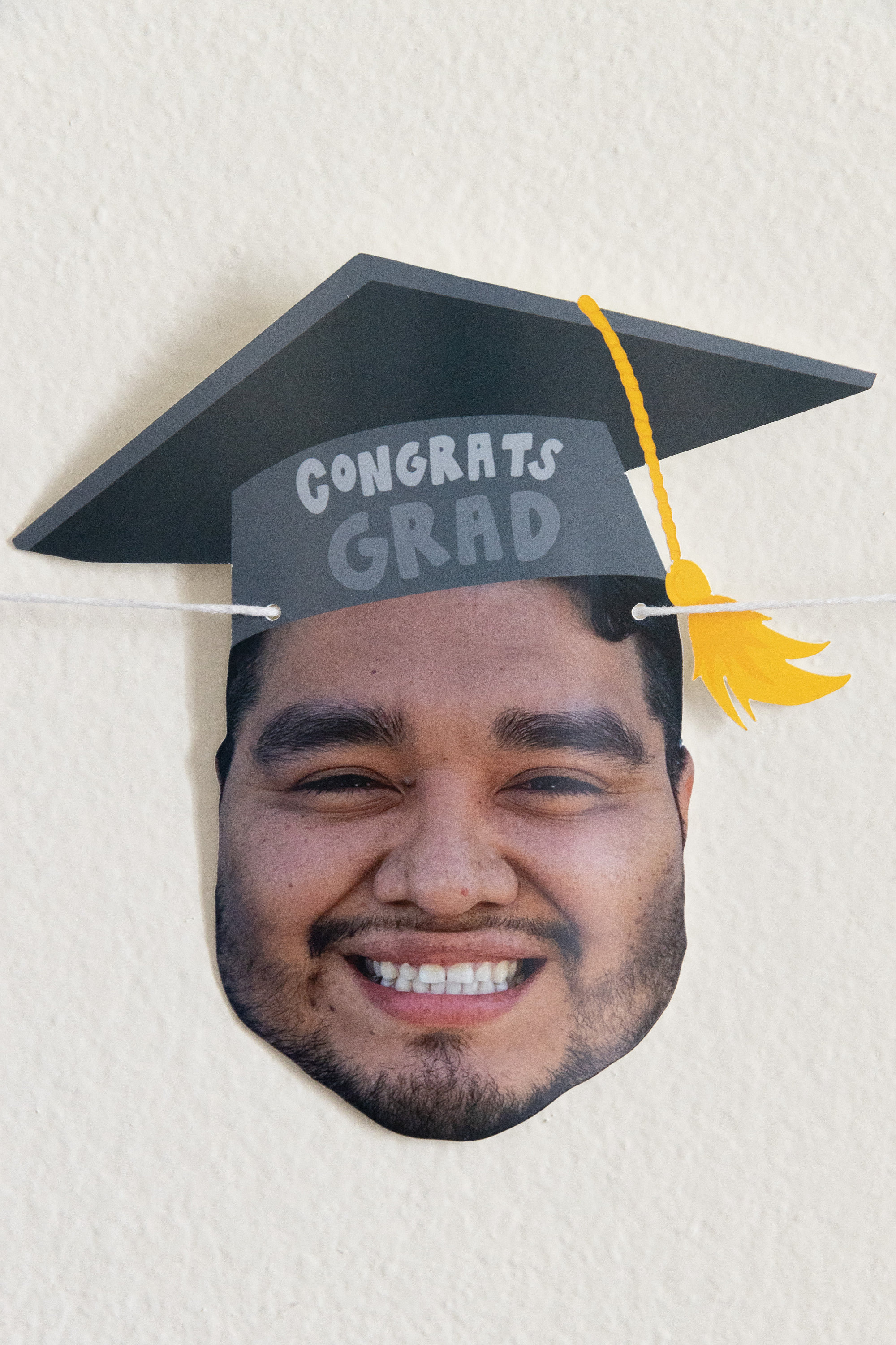 High Quality Face Banner with Graduation Cap Custom | Etsy