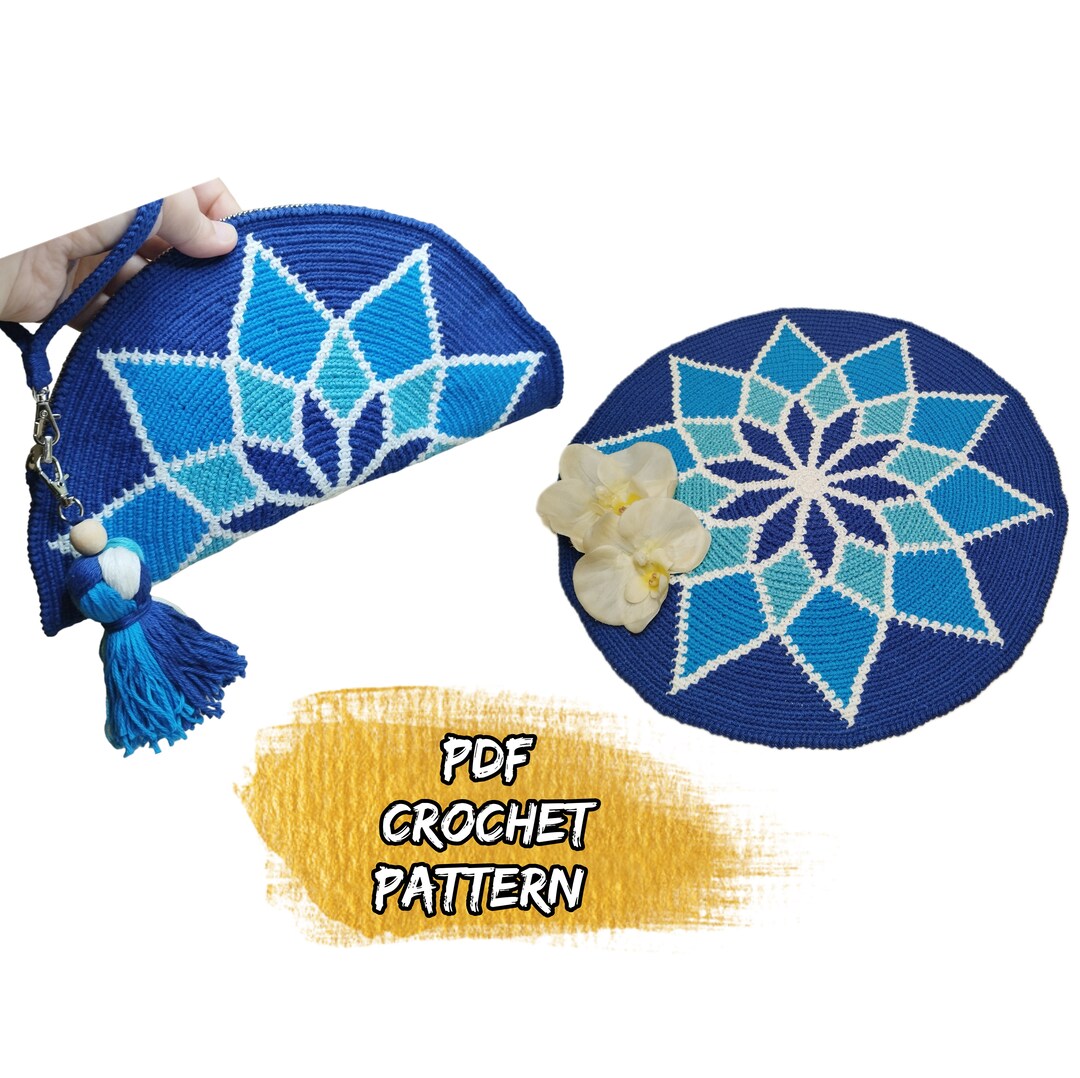 Moon Mochila Bag, Tapestry Crochet, Crochet Pattern, Mochila Bag ...
