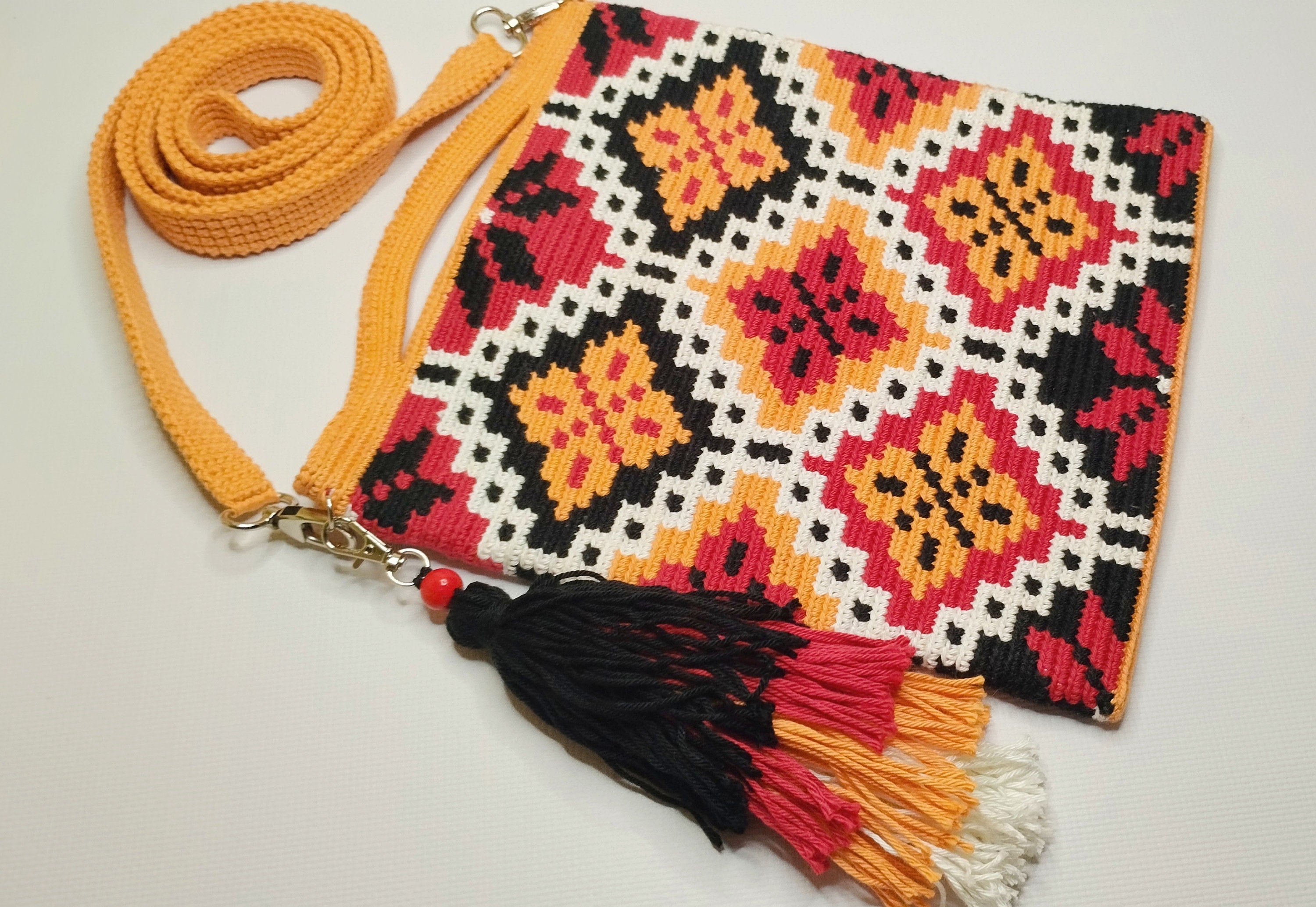 Tapestry Crochet Pattern, Crochet Pattern, Crochet Crossbody Bag ...