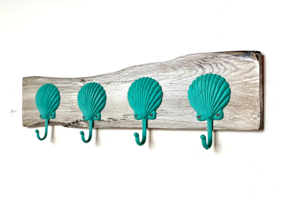 Nautical Coat Rack, Ocean Decor, Lake House Coat Rack, Wood Wall Coat ...