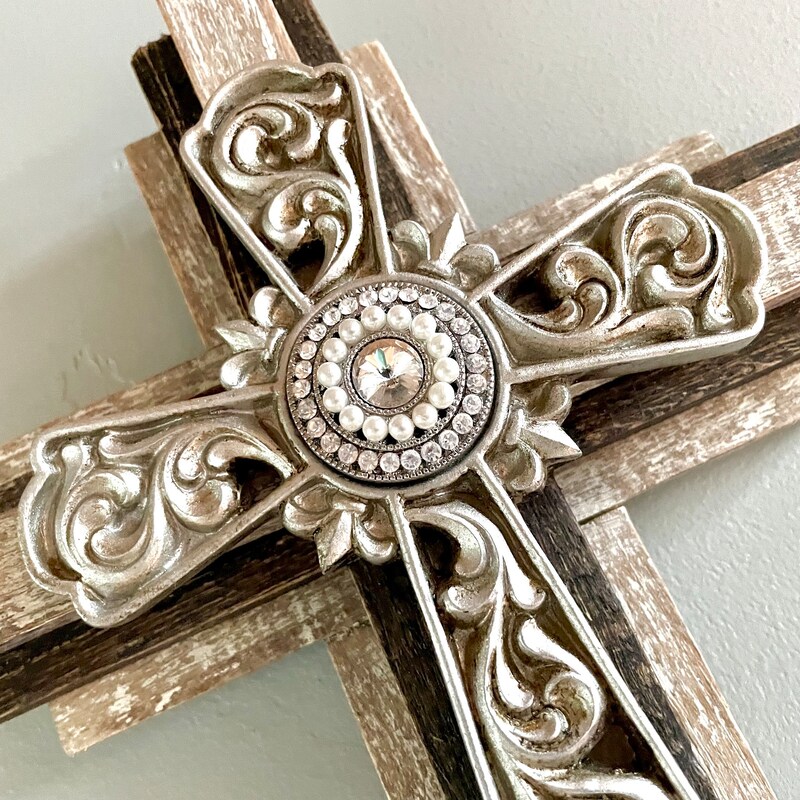 Scrolled Cross - Etsy
