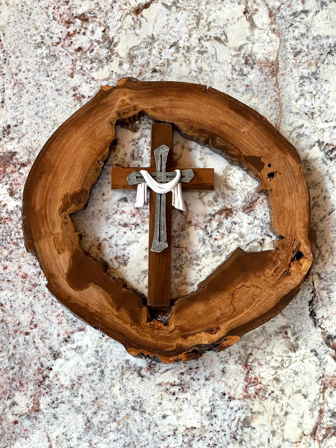 Handmade Rare Hollow Tree Tomb Wall Cross, Wood Cross, Wall Cross ...