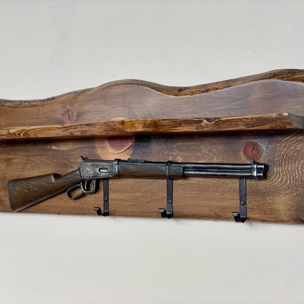 Wood Rifle Rack - Etsy