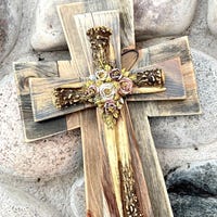 Wooden Cross Wall Art and Decoration - Etsy