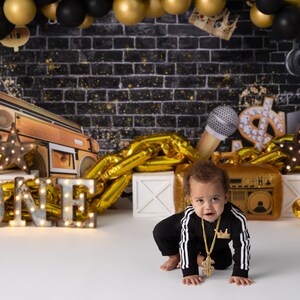 Notorious ONE Backdrop, the Big ONE Backdrop, Printable Backdrop, Cake ...