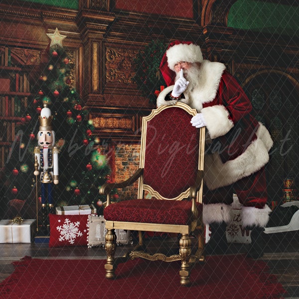 Santa Overlays - Etsy