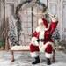 Santa Digital Backdrop, Santa Overlay for Photographers, Christmas ...