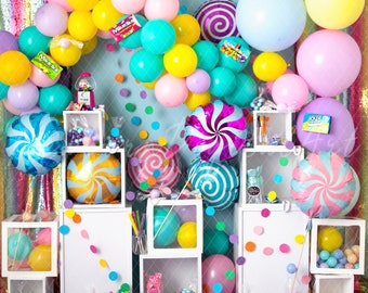 Sweet Two Candy Backdrop - Etsy